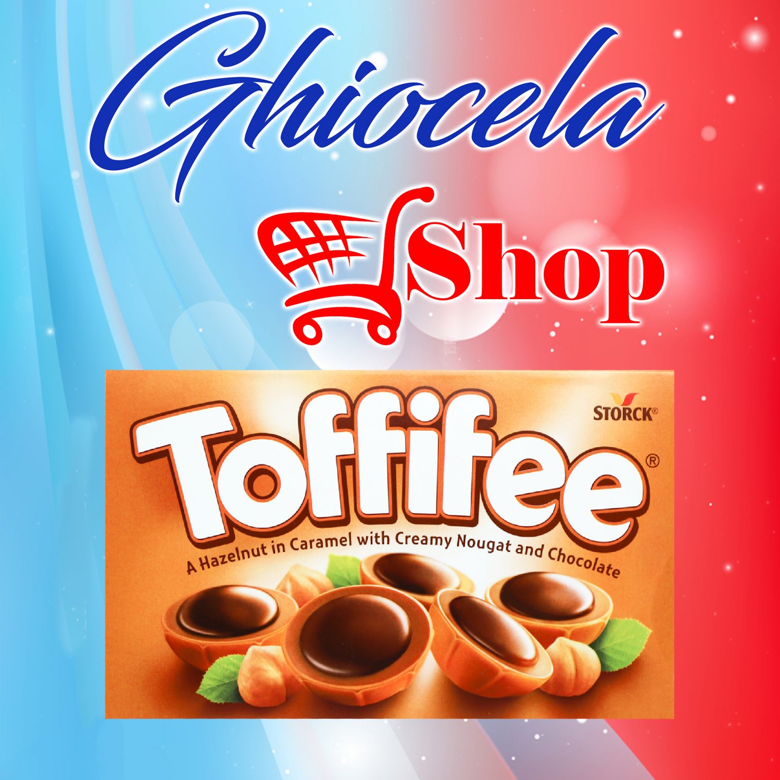 Cutie Bomboane Toffifee- 125g- Hazelnut in Caramel with Creamy Nougat ...