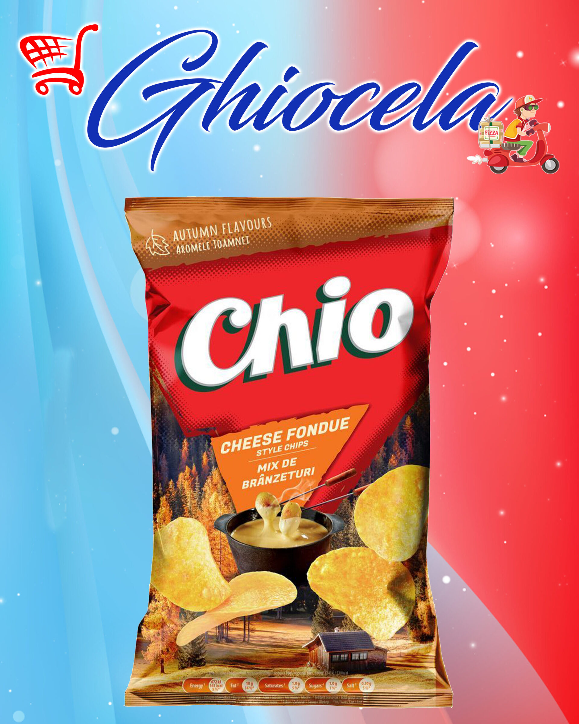 Cio Cips 125g. mix branzeturi – Ghiocela