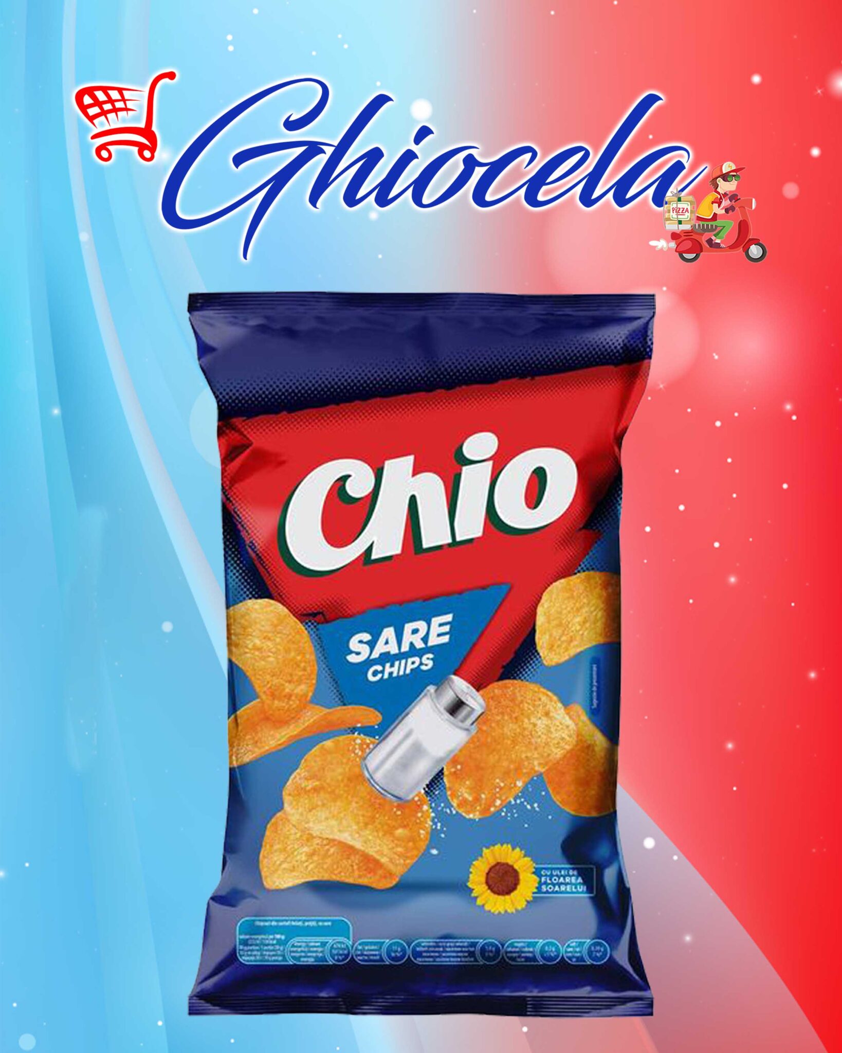 Cio Cips sare 100g – Ghiocela